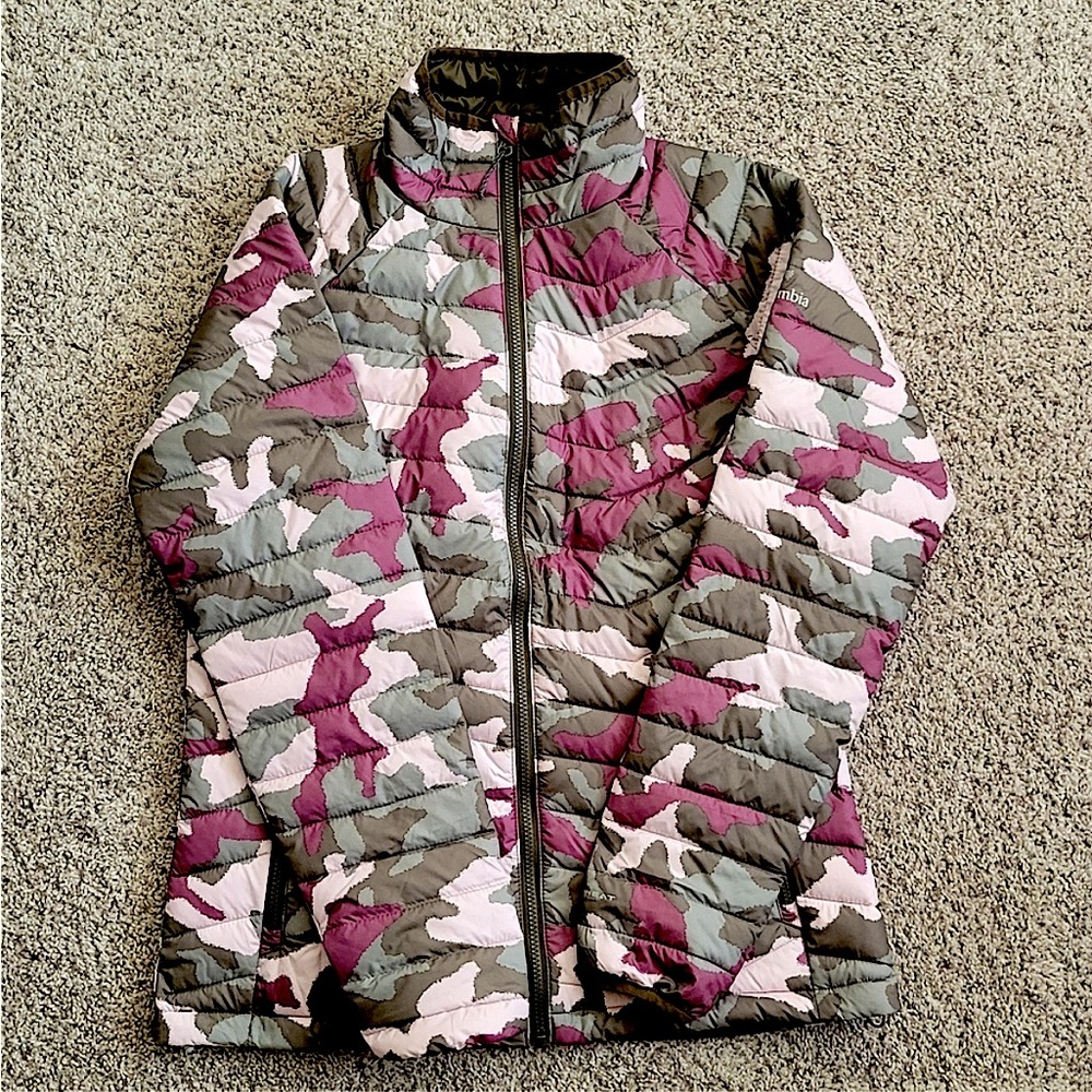 Colombia Camo Puffer Jacket - Gem